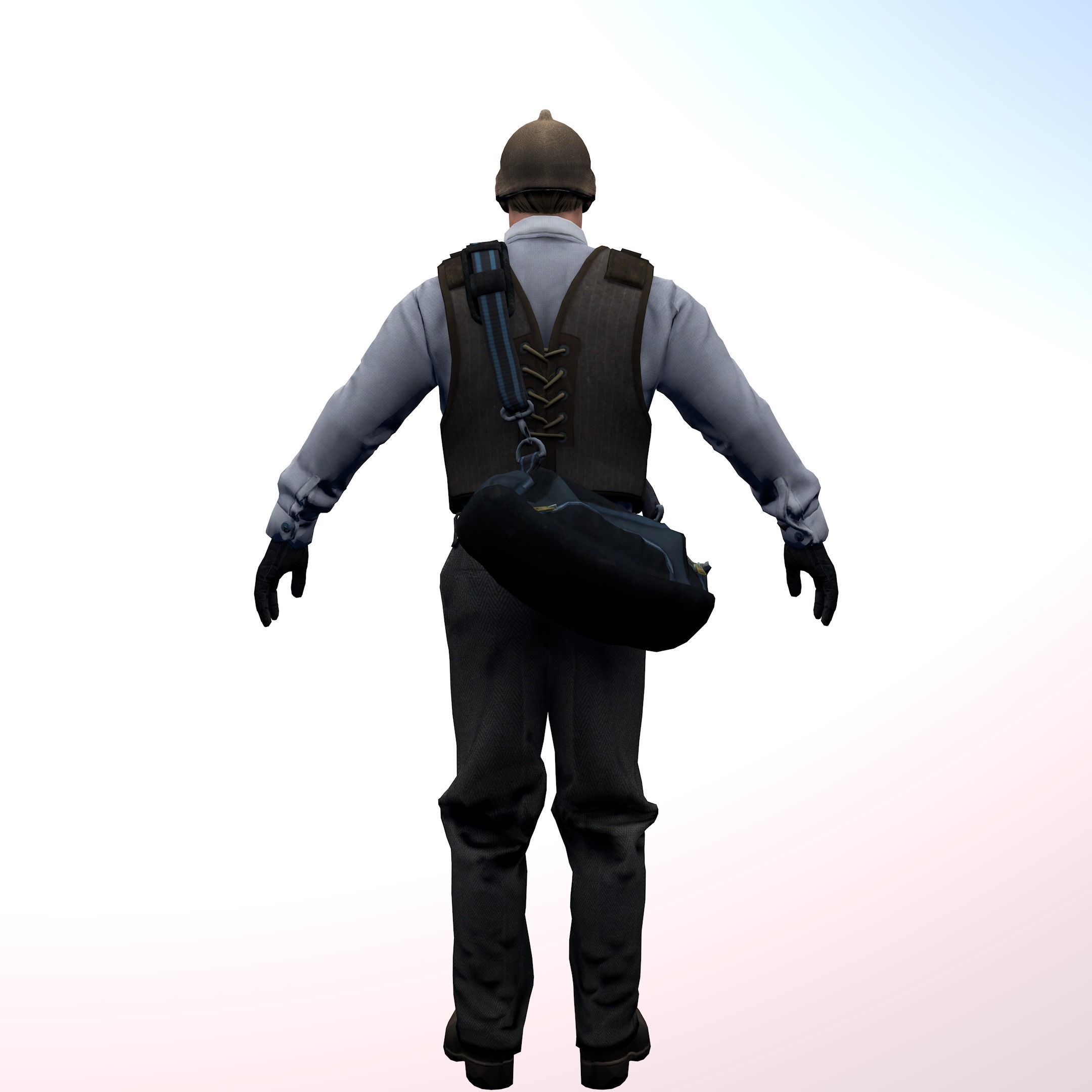 Agent from the game CSGO Number K Professionals 3D model | CGTrader