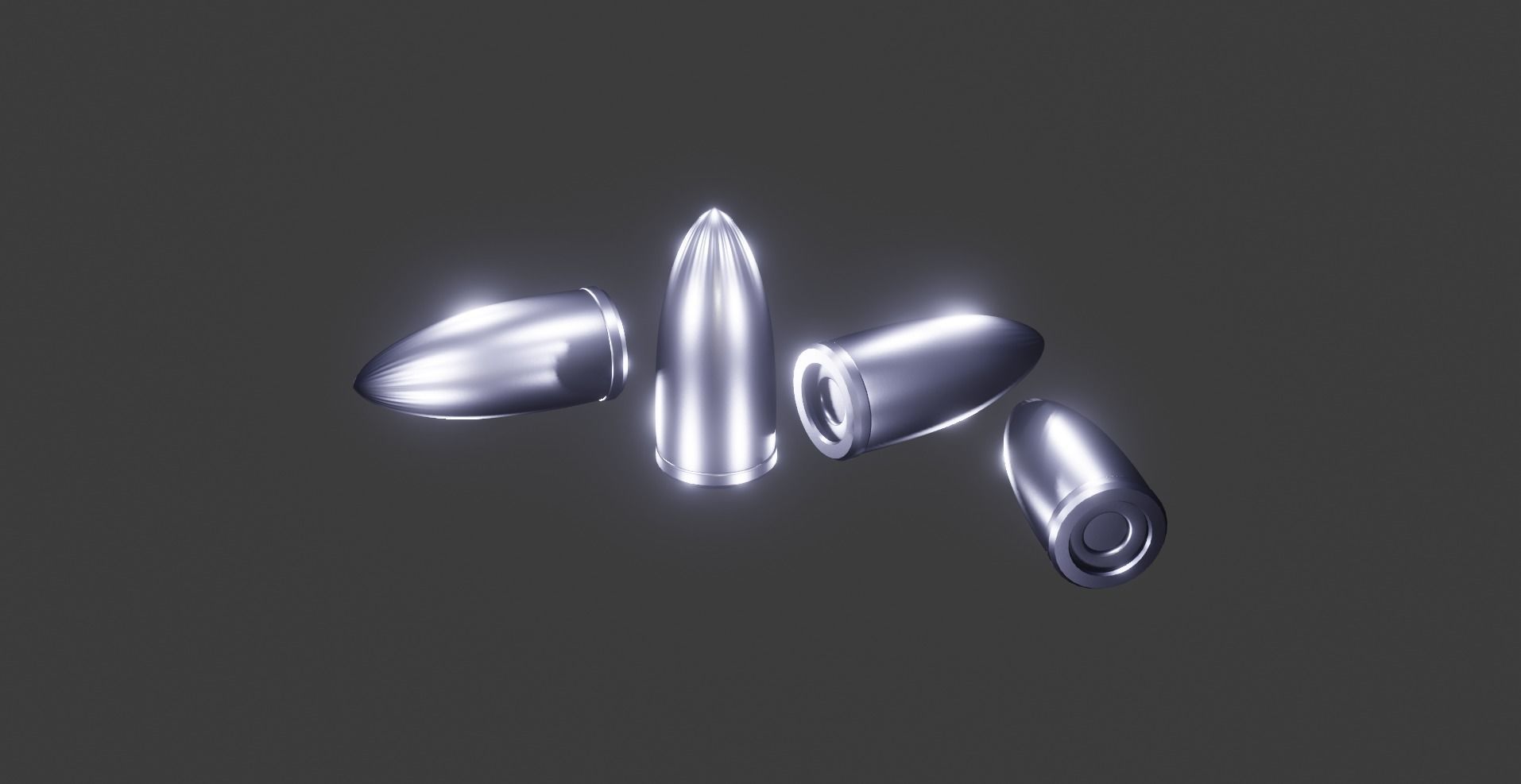 Mechanical Gun Bullets 3D model 3D model | CGTrader