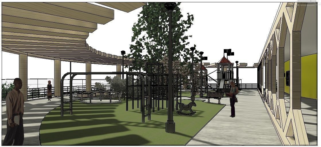 School and Kindergarten compelete revit project 3D model | CGTrader