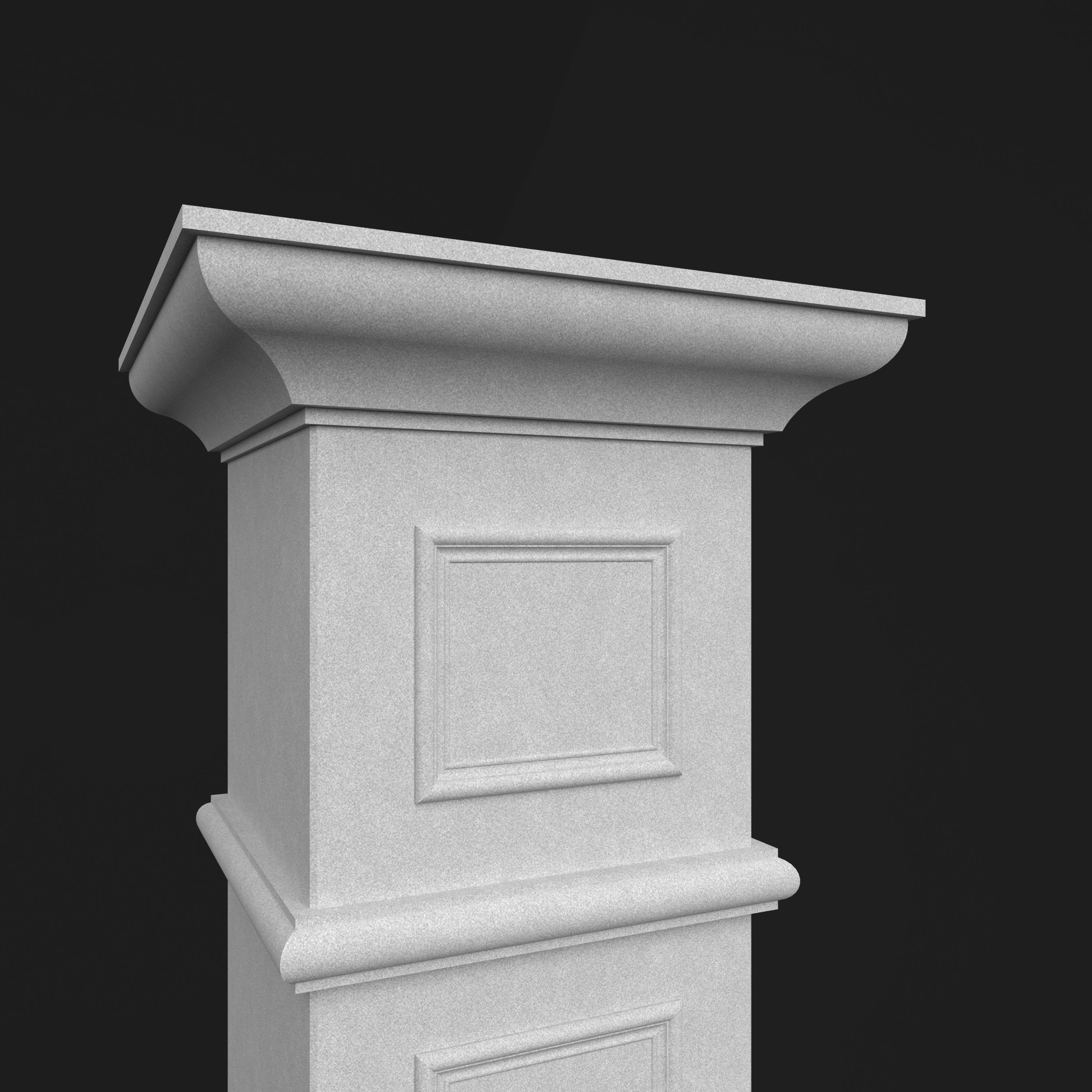 Collection Column Decorative 4 | CGTrader