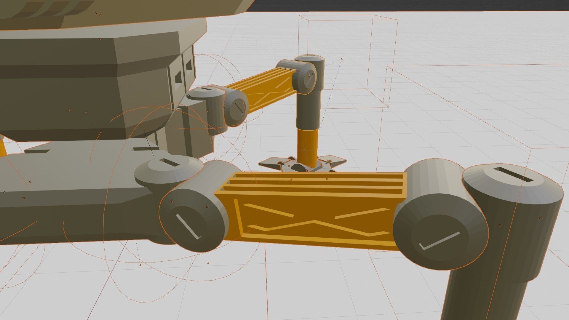 Animated walking robot tank in Blender 3D model animated | CGTrader