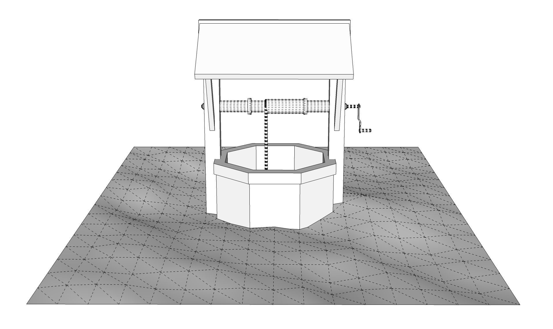 Water Well 3D model | CGTrader