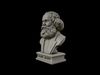 Karl Marx 3D printable sculpture 3D model 3D printable | CGTrader