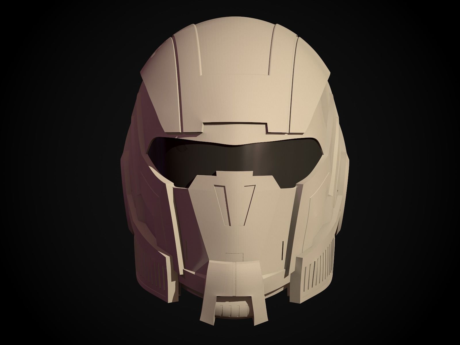 printable sci fi N7 mass effect helmet wargaming 3D model 3D printable ...