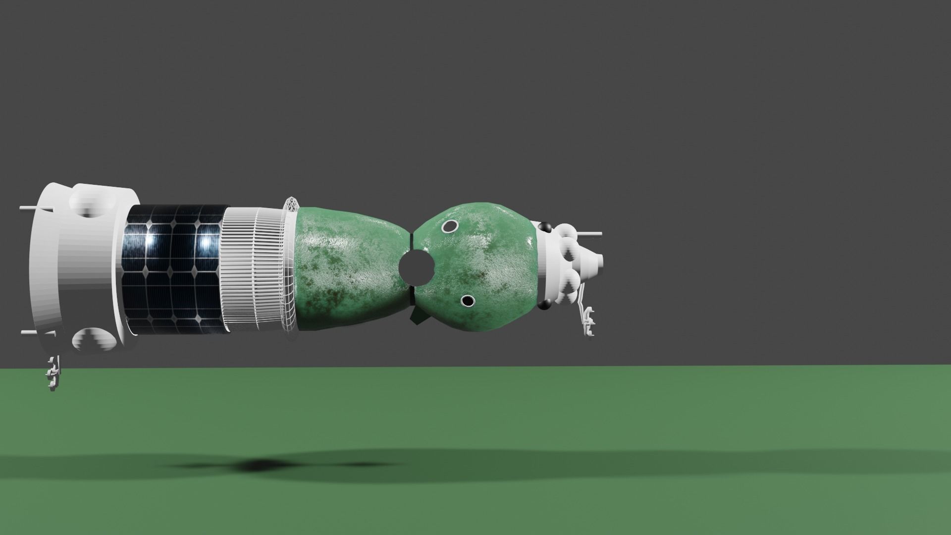 Soyuz 7K-LOK Spacecraft V1 free 3D model | CGTrader