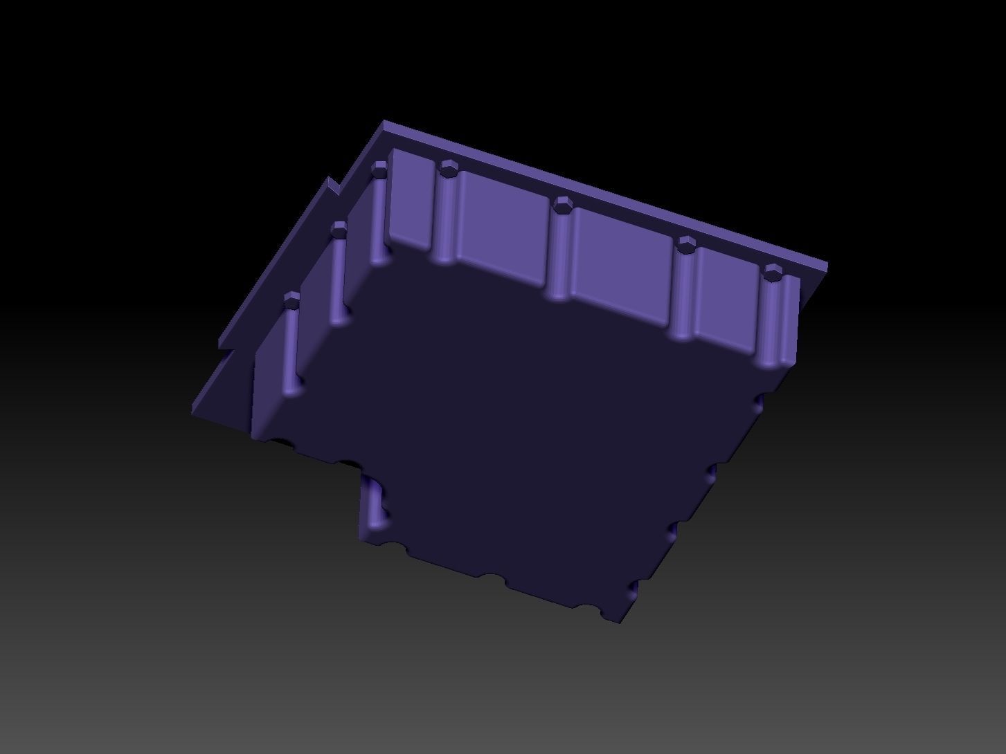 1-24 scale engine 3D model 3D printable | CGTrader