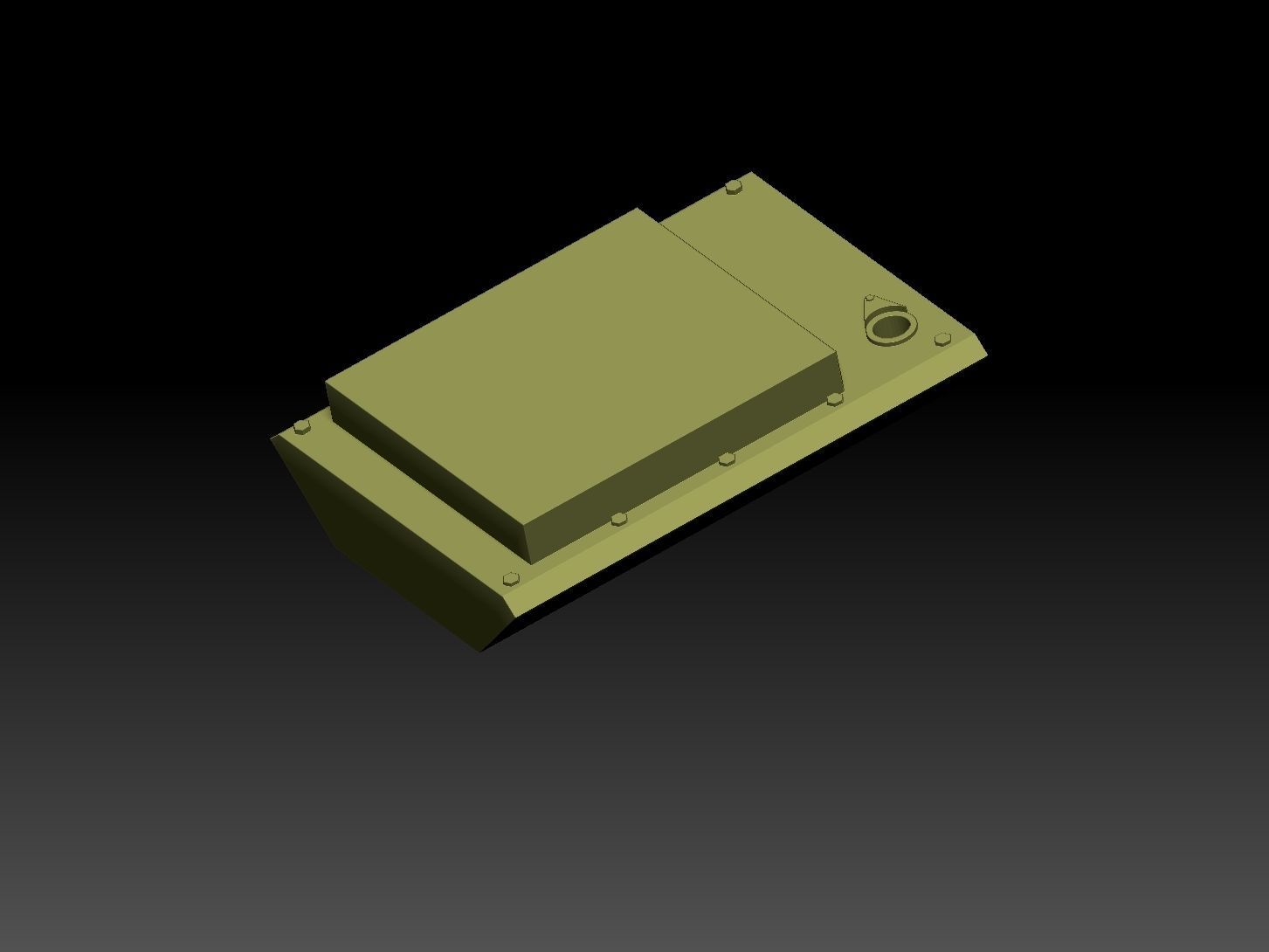 1-24 scale engine 3D model 3D printable | CGTrader