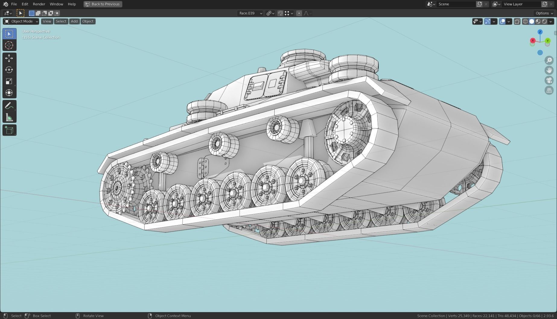 3D model Panzerkampfwagen III Tank Base Mesh VR / AR / low-poly | CGTrader
