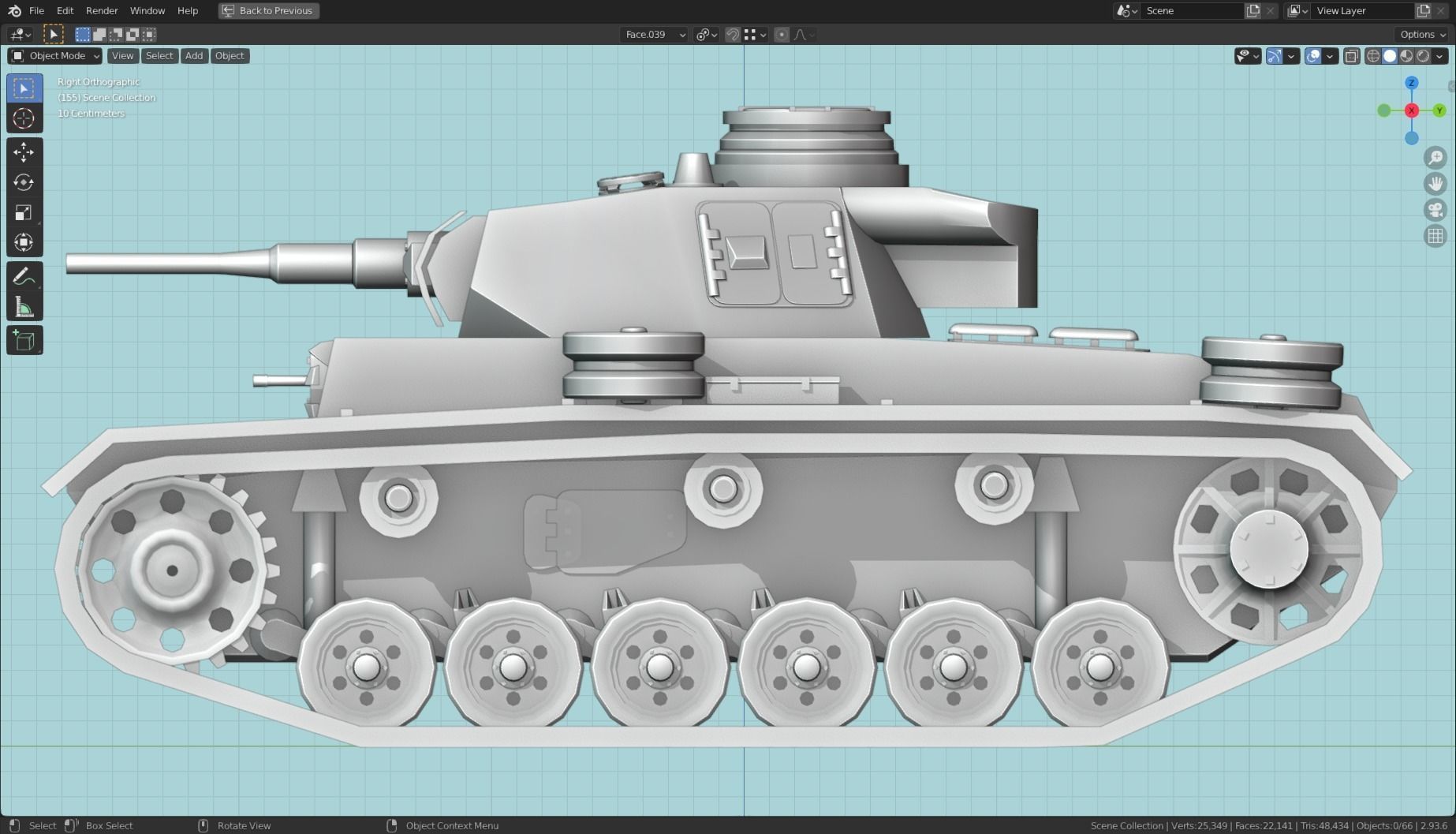 3D model Panzerkampfwagen III Tank Base Mesh VR / AR / low-poly | CGTrader