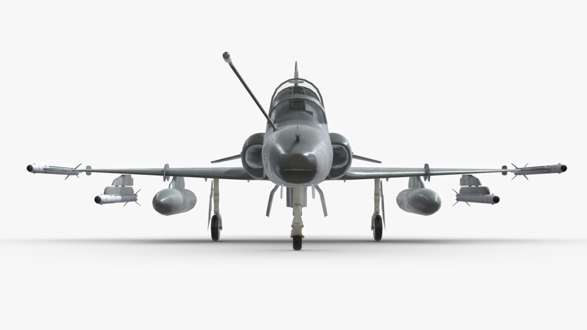 3D model BAE Hawk Mk 120 South African Airforce VR / AR / low-poly ...