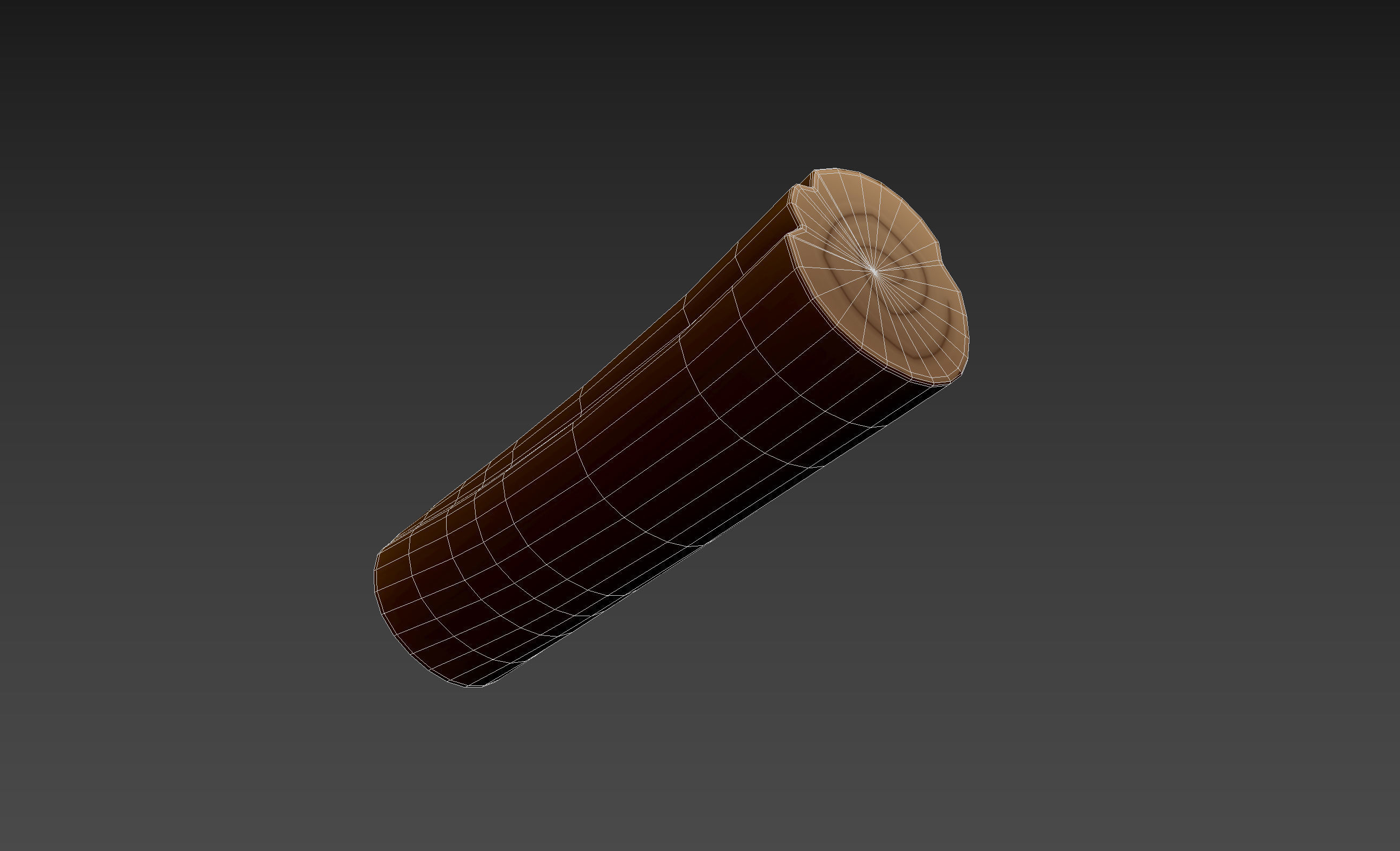 3D model Low Poly Log 001 VR / AR / low-poly | CGTrader