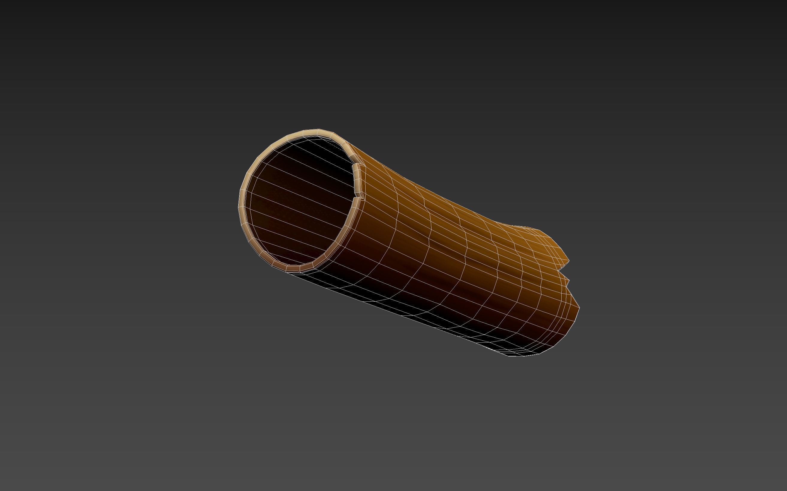 3D model Low Poly Log 002 VR / AR / low-poly | CGTrader