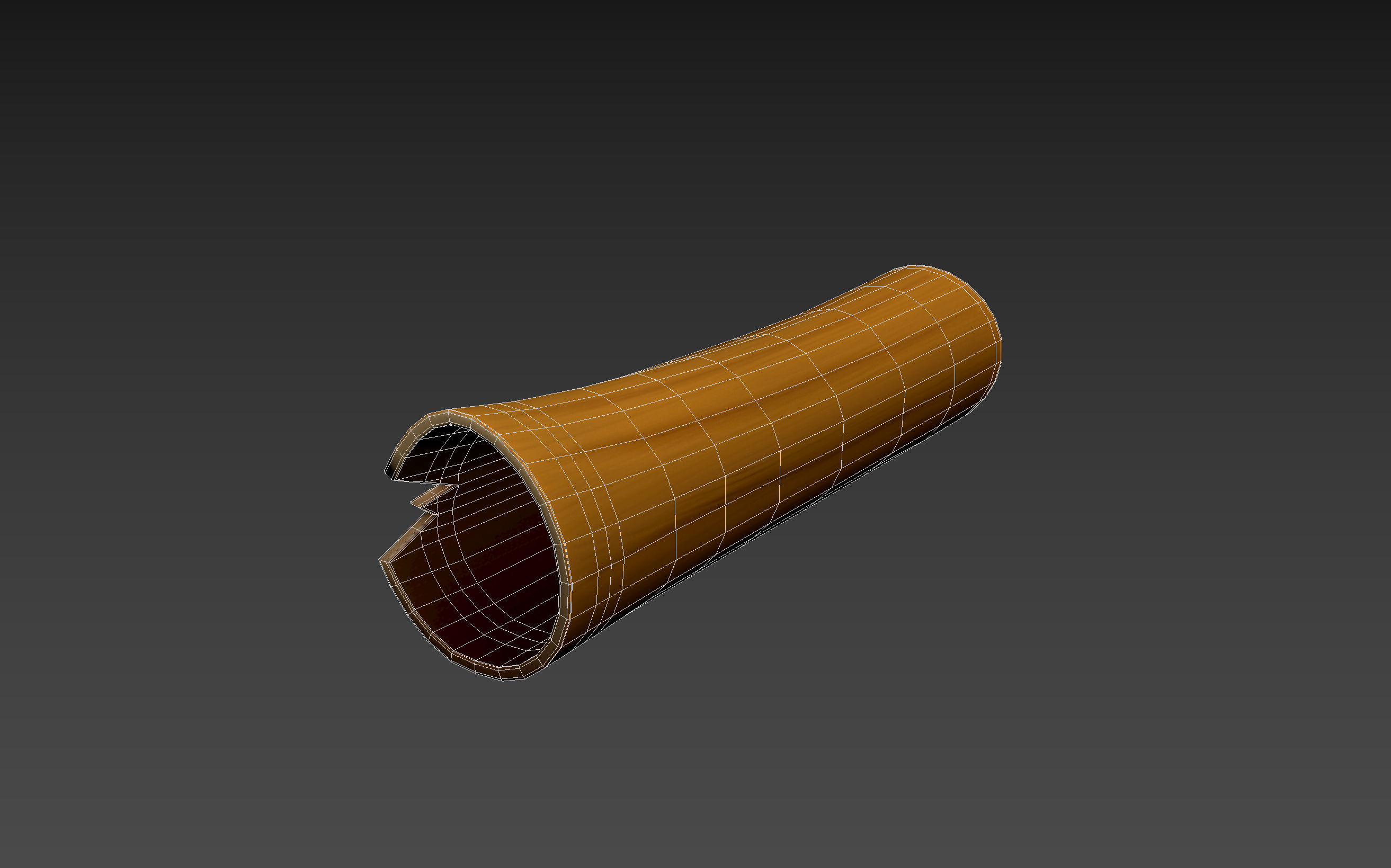 3D model Low Poly Log 002 VR / AR / low-poly | CGTrader
