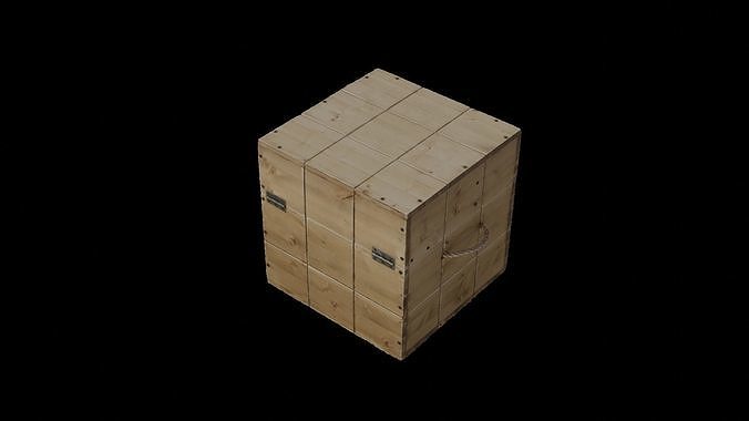 Cube Box 3D model | CGTrader