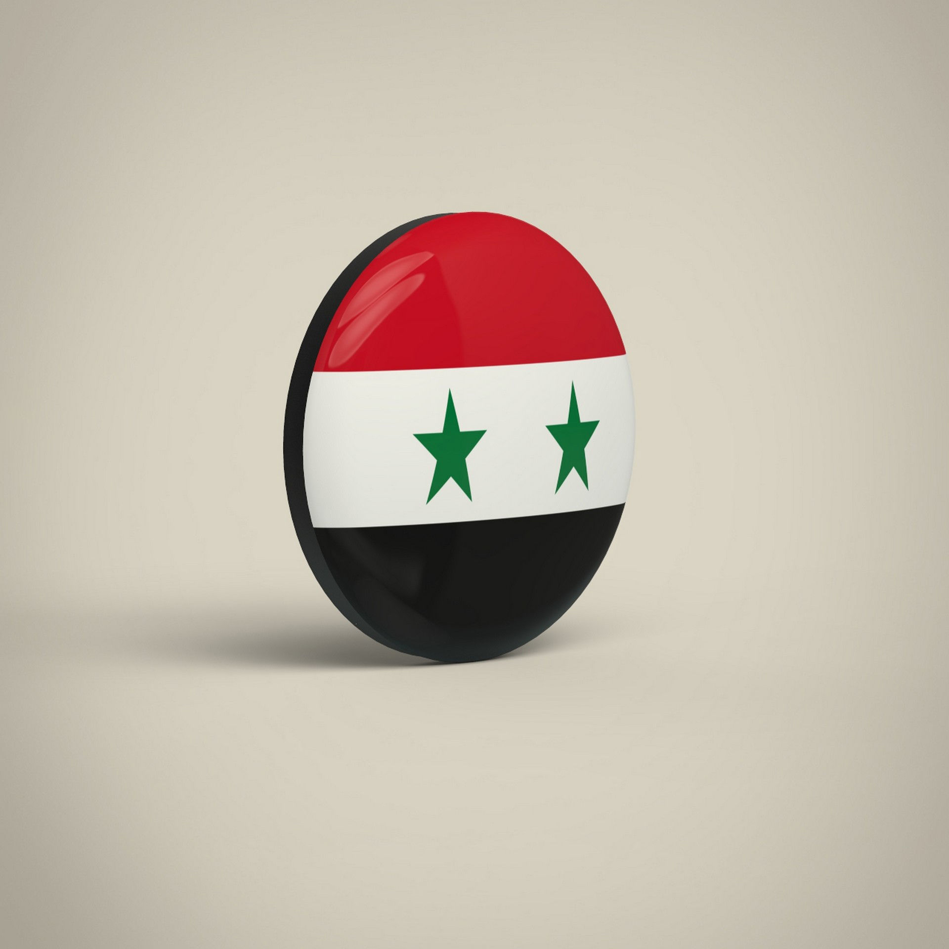 3D model Syria Badge VR / AR / low-poly | CGTrader