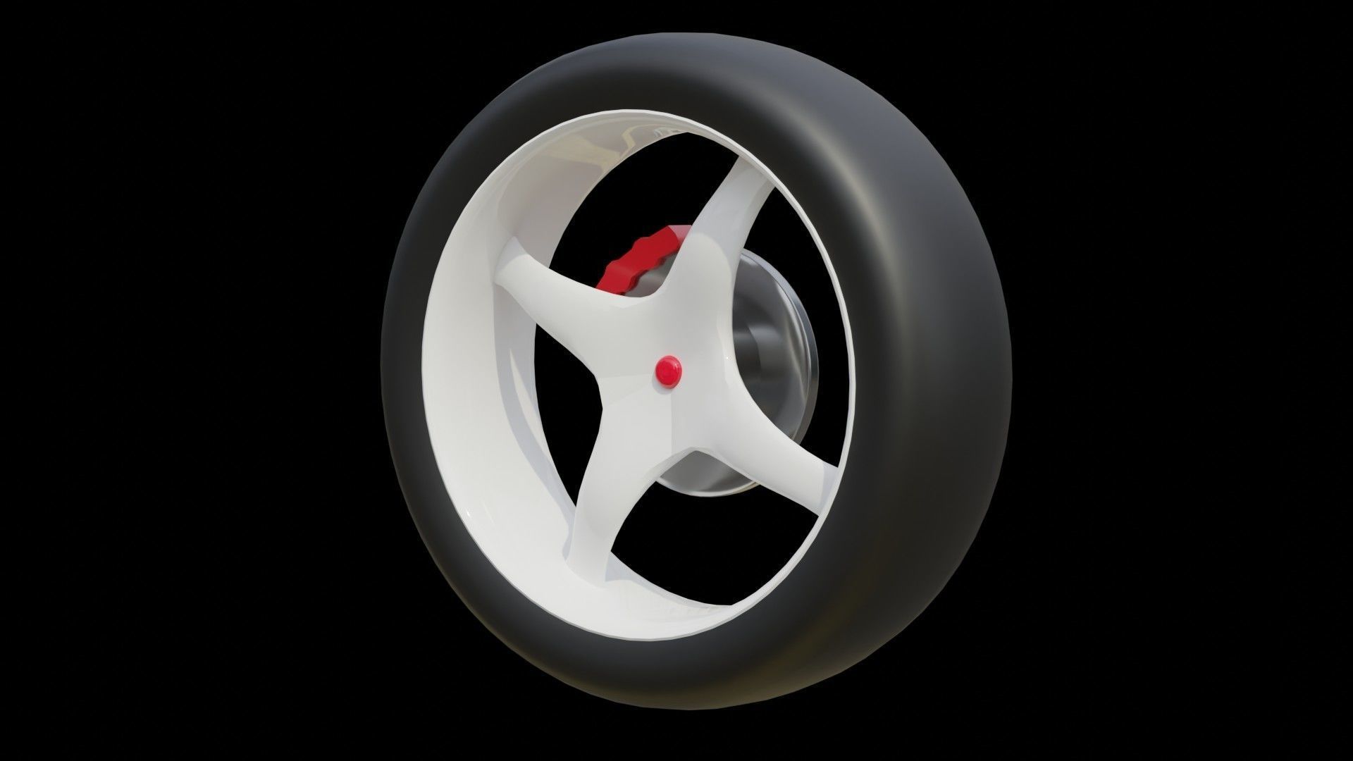 Low poly Wheels 3D model free VR / AR / low-poly 3D model | CGTrader