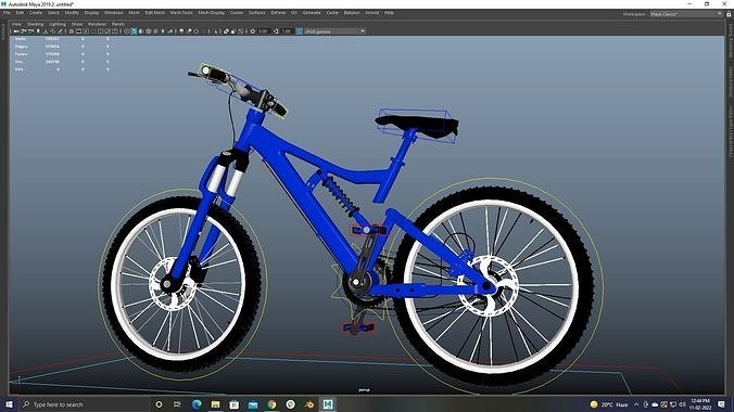 3D model 3D Bicycle Rig VR / AR / low-poly | CGTrader