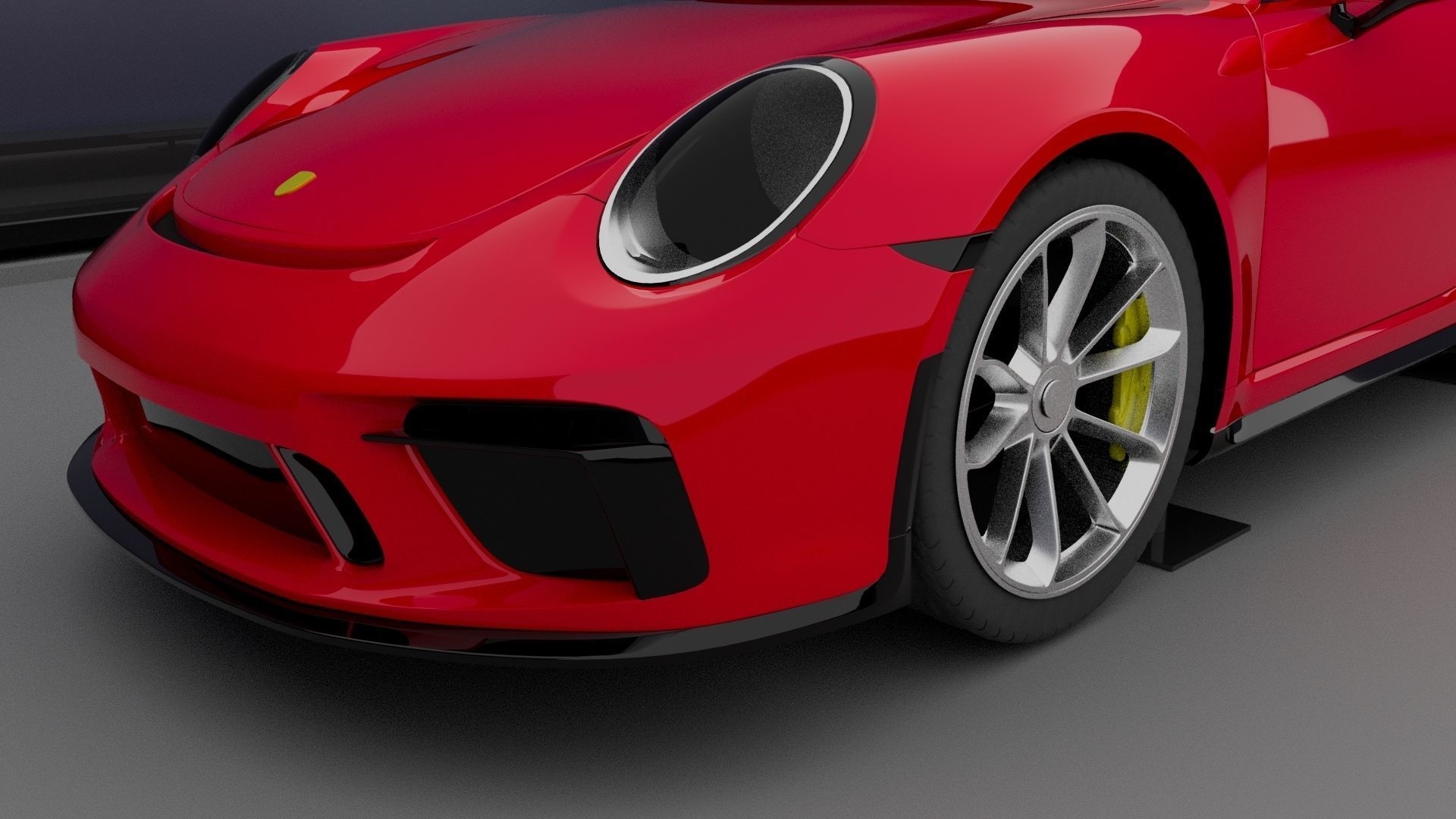 Porsche 911 GT3 3D model 3D model | CGTrader