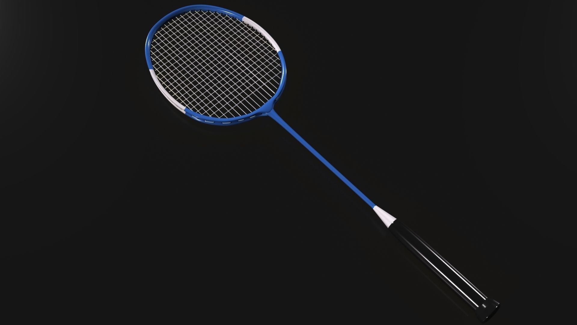 Badminton racket 3D model | CGTrader