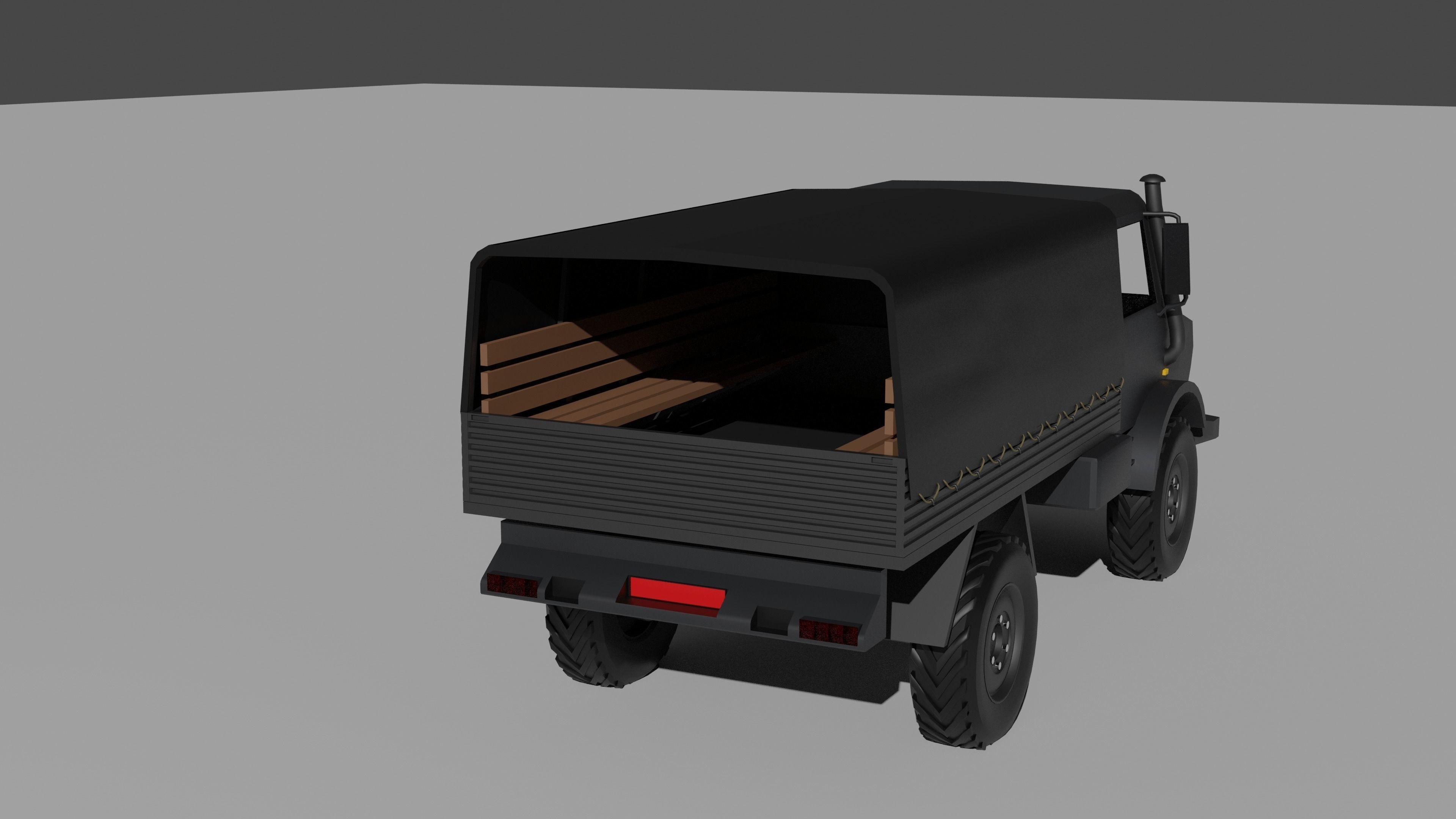unimog military vehicle 3D model | CGTrader