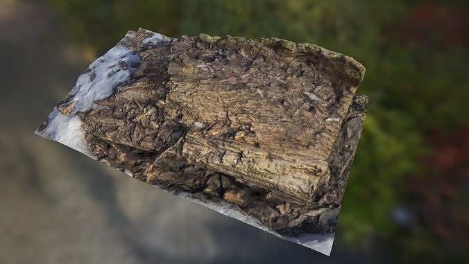 log 3 free 3D model | CGTrader