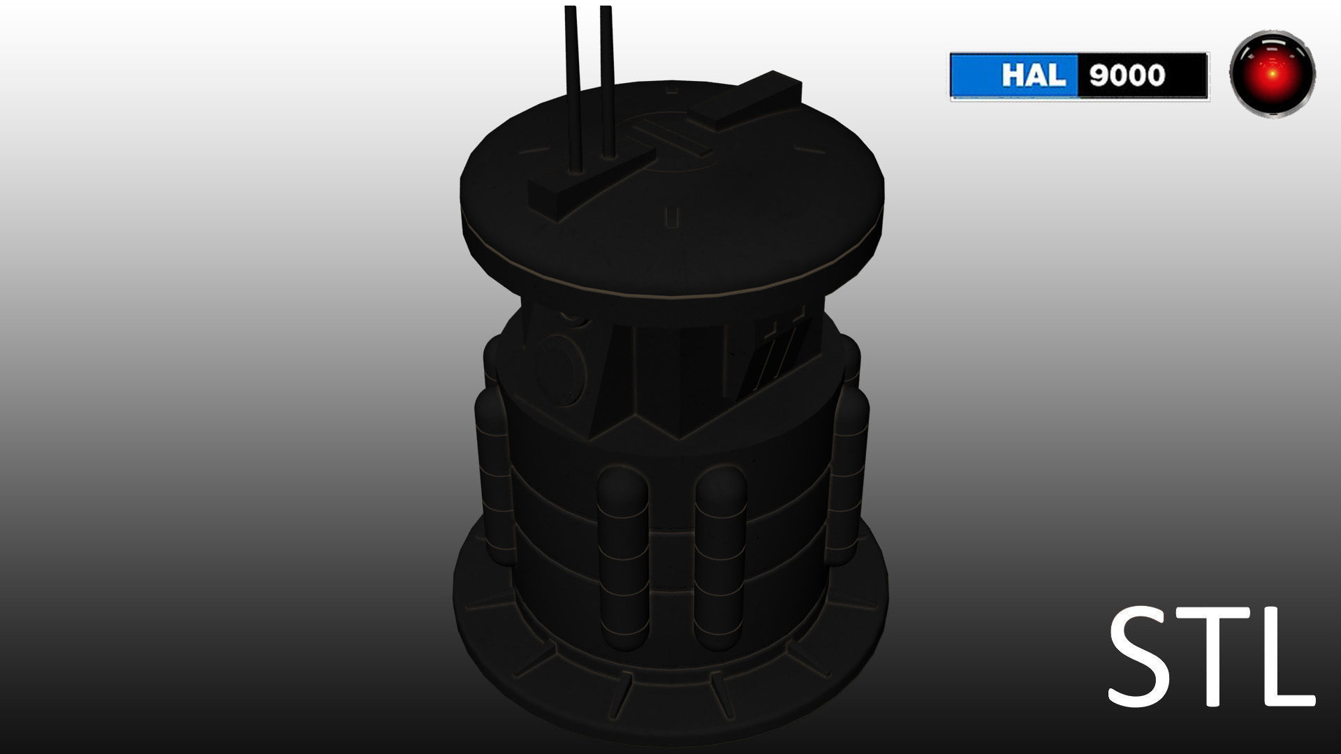 Scarif imperial control panel black 3D model | CGTrader