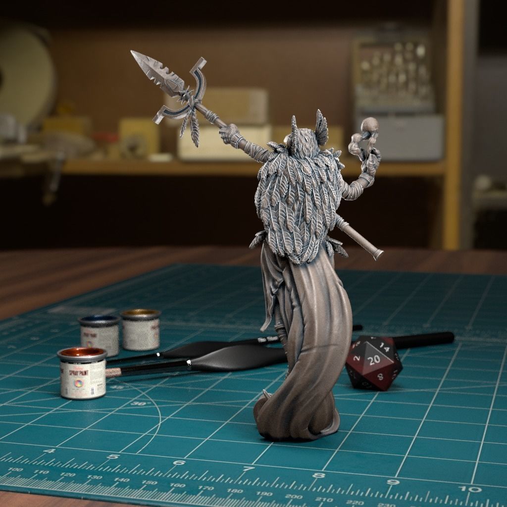 Kenku Sorcerer -Pre-Supported 3D model 3D printable | CGTrader