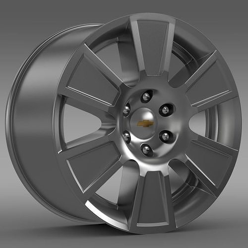 Chevrolet Silverado RegularCab 2007 rim 3D model | CGTrader