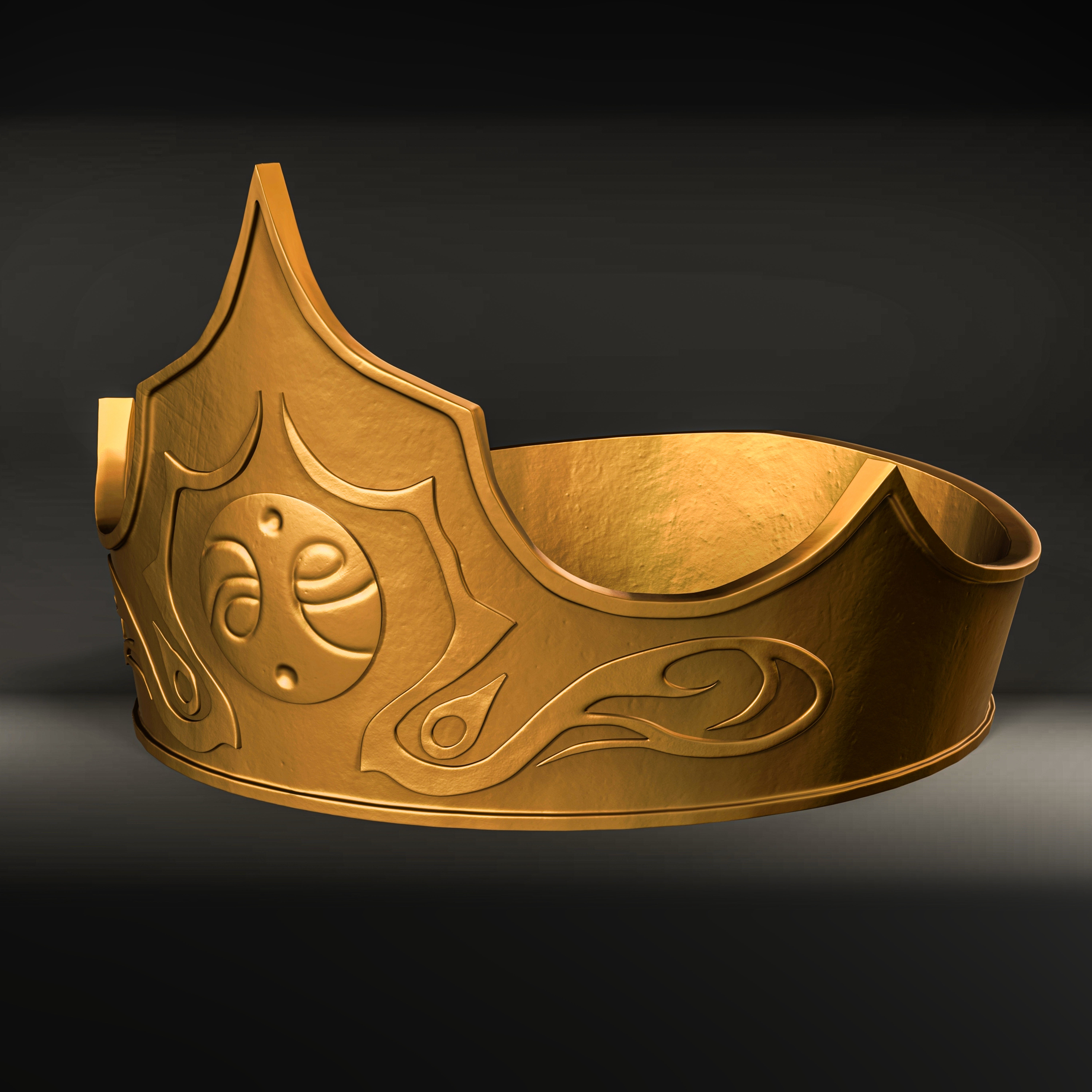 Crown and Base with Resin - Fable III 3D model 3D printable | CGTrader