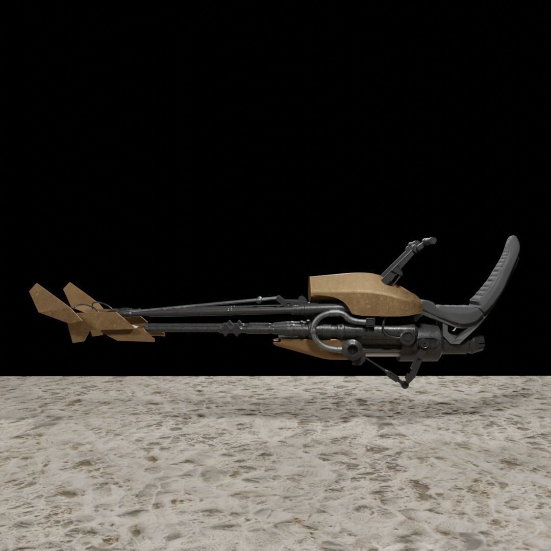 Swoop Bike as seen in The Book of Boba Fett 3D model 3D printable ...