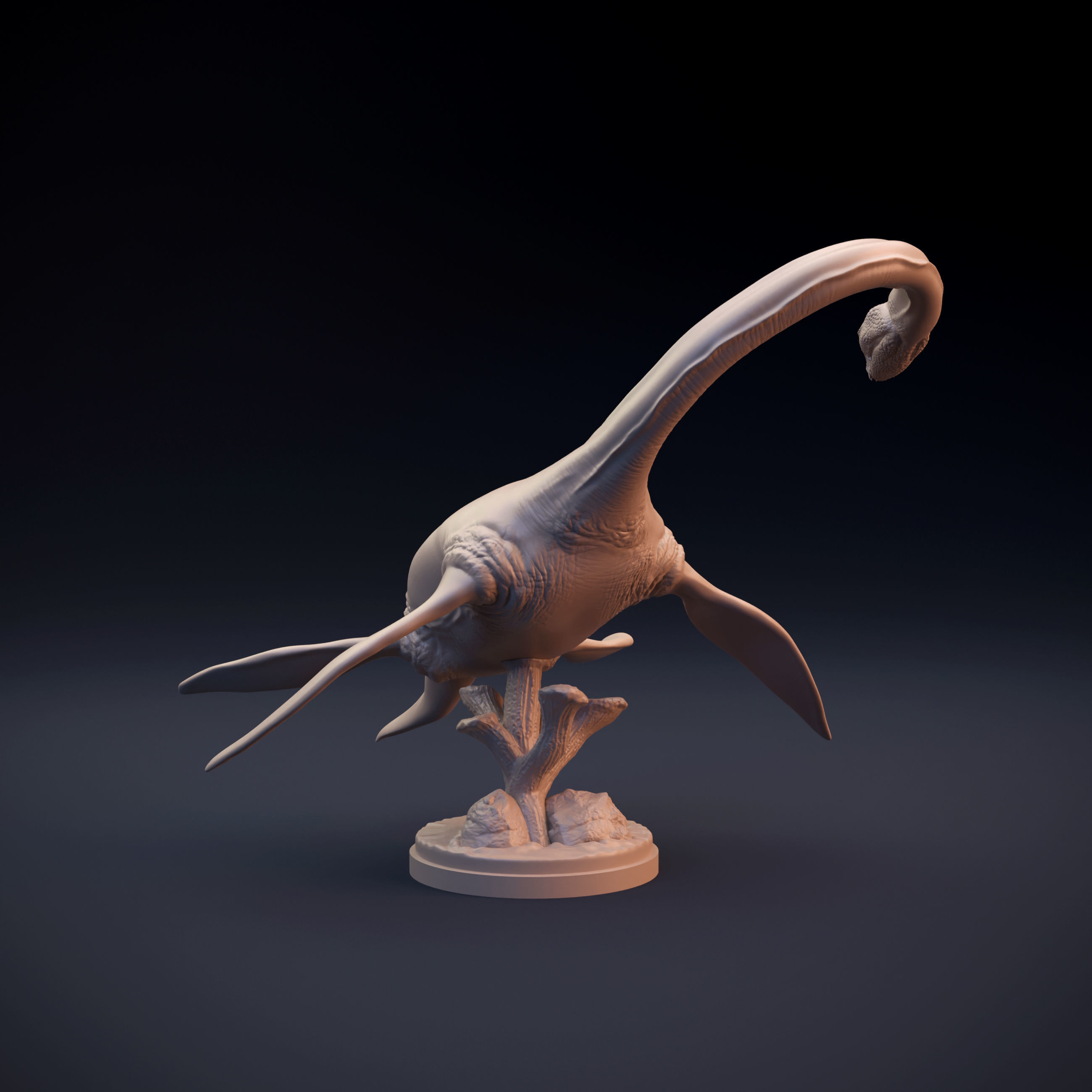 Plesiosaurus intended for 3D printing 3D model 3D printable | CGTrader