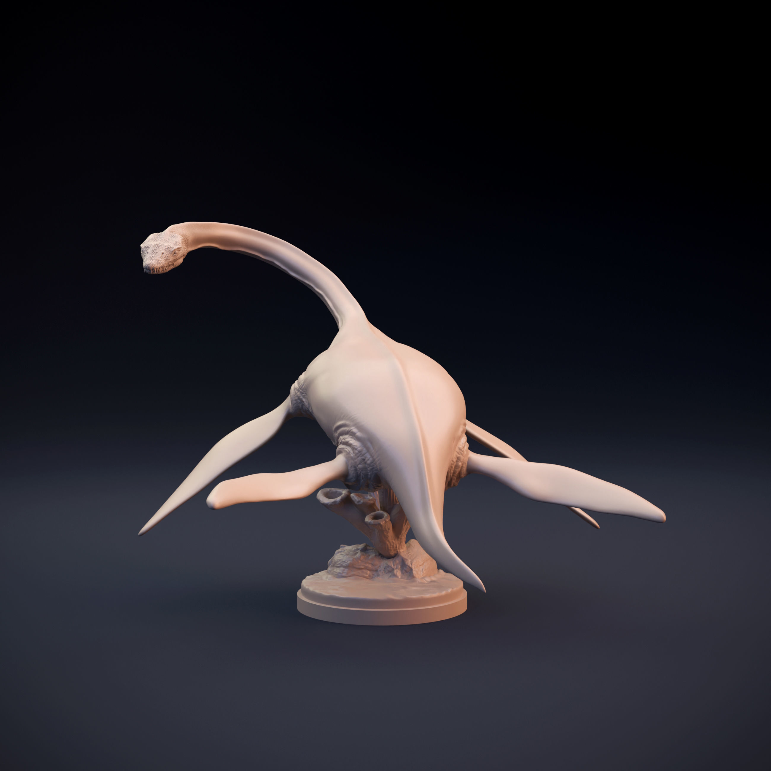 Plesiosaurus intended for 3D printing 3D model 3D printable | CGTrader