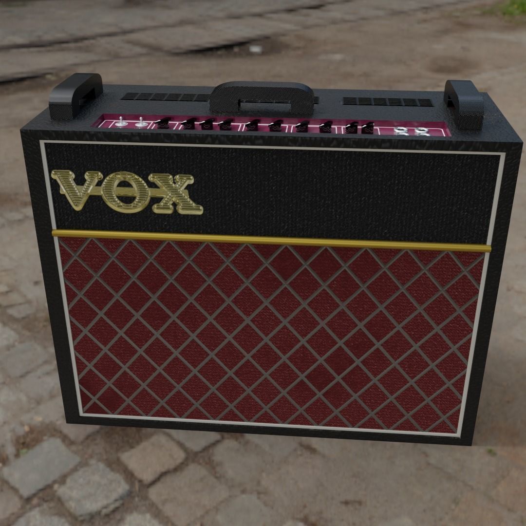 Vox ac30c2 free 3D model 3D printable | CGTrader