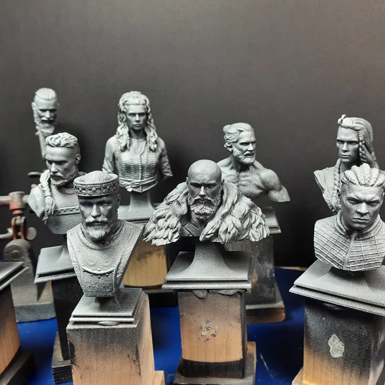 VIKING BUST COLLECTION 3D model 3D printable | CGTrader