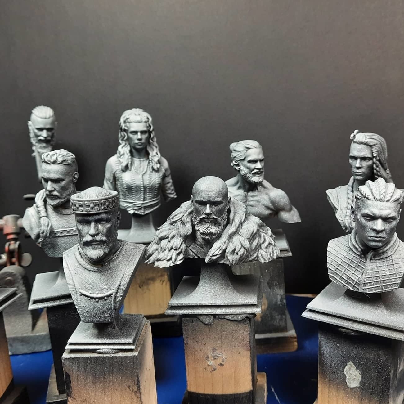 VIKING BUST COLLECTION 3D model 3D printable | CGTrader