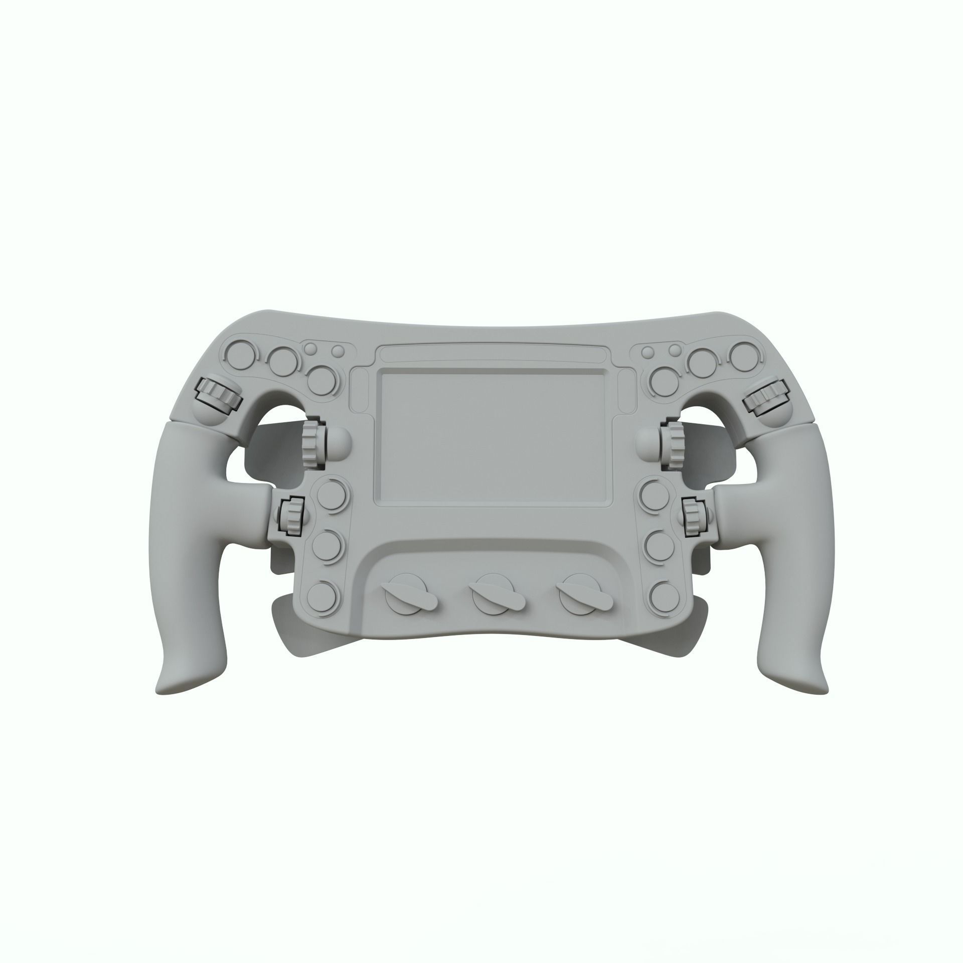 Mercedes F1 Steering Wheel 3D model | CGTrader