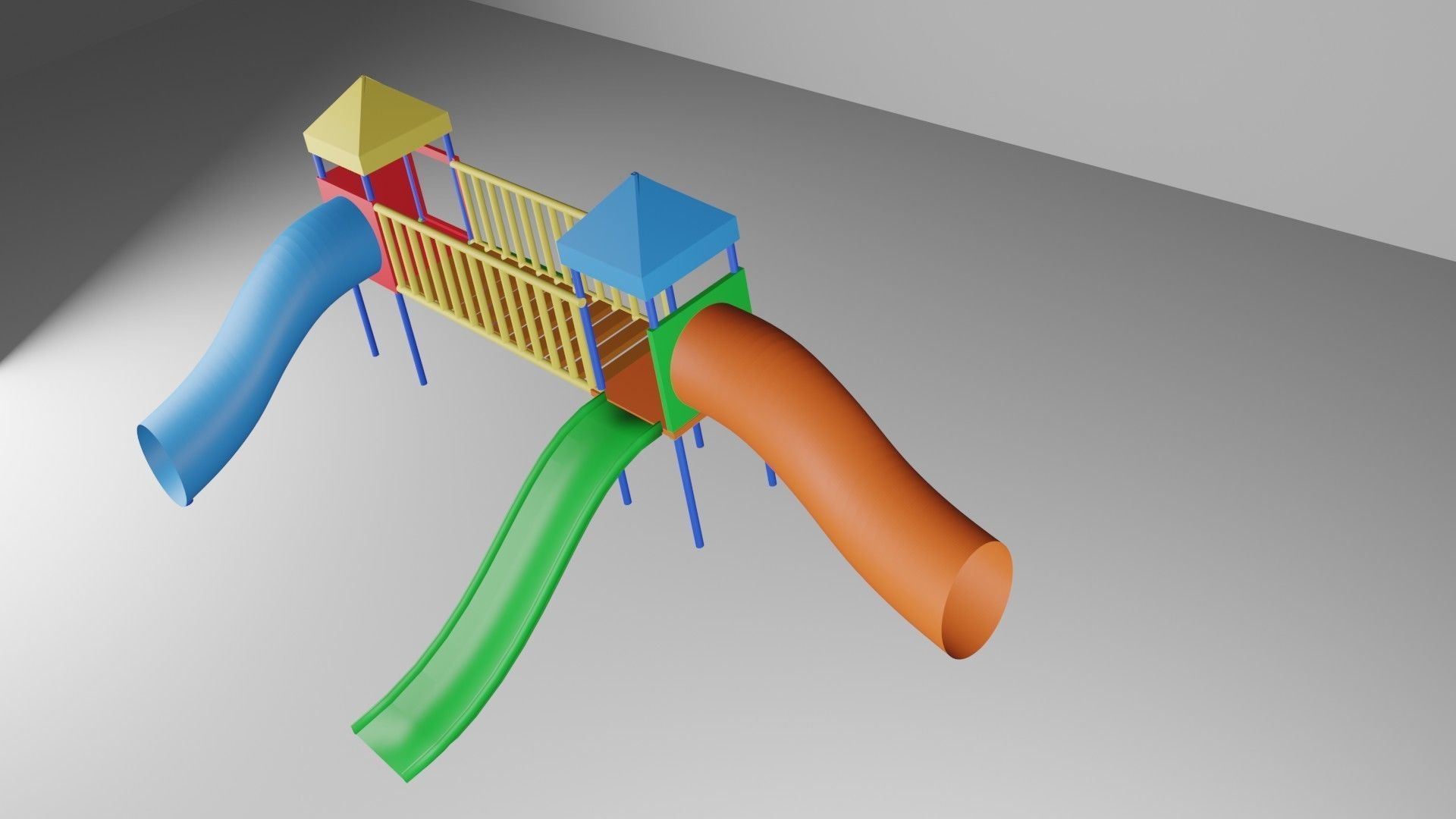 Playground Low Poly 3D model | CGTrader