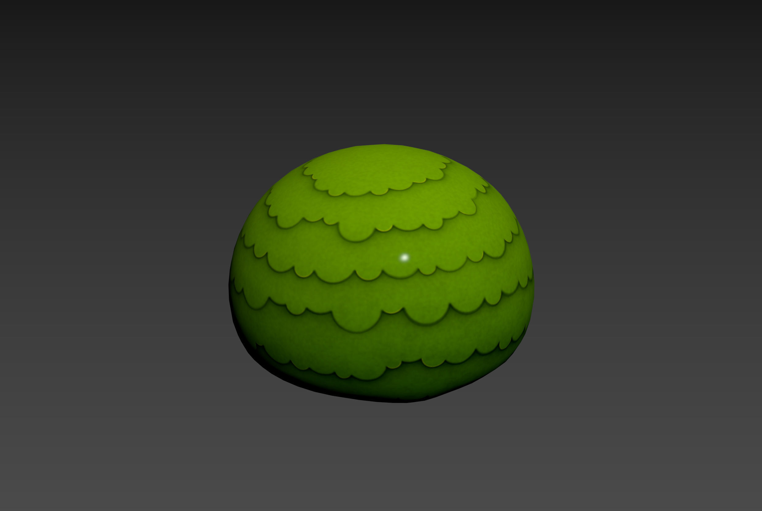3D model Cartoon Bush 002 VR / AR / low-poly | CGTrader