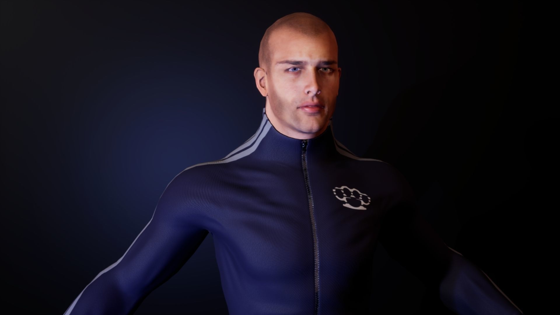 3D model 3d lowpoly character Hooligan thug VR / AR / low-poly | CGTrader