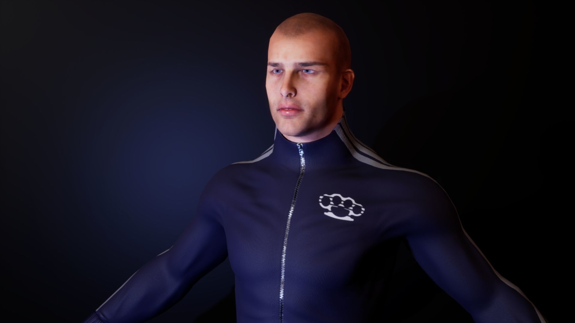 3D model 3d lowpoly character Hooligan thug VR / AR / low-poly | CGTrader