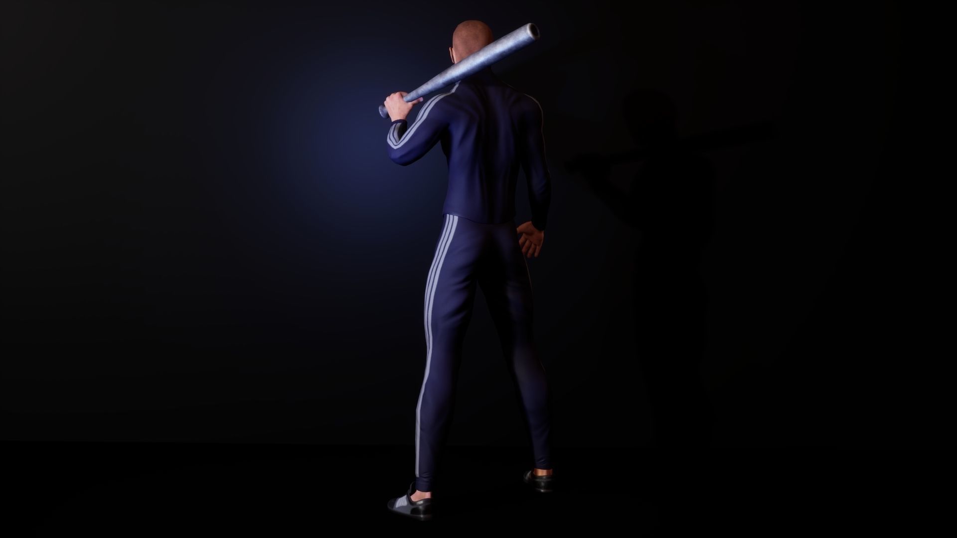 3D model 3d lowpoly character Hooligan thug VR / AR / low-poly | CGTrader