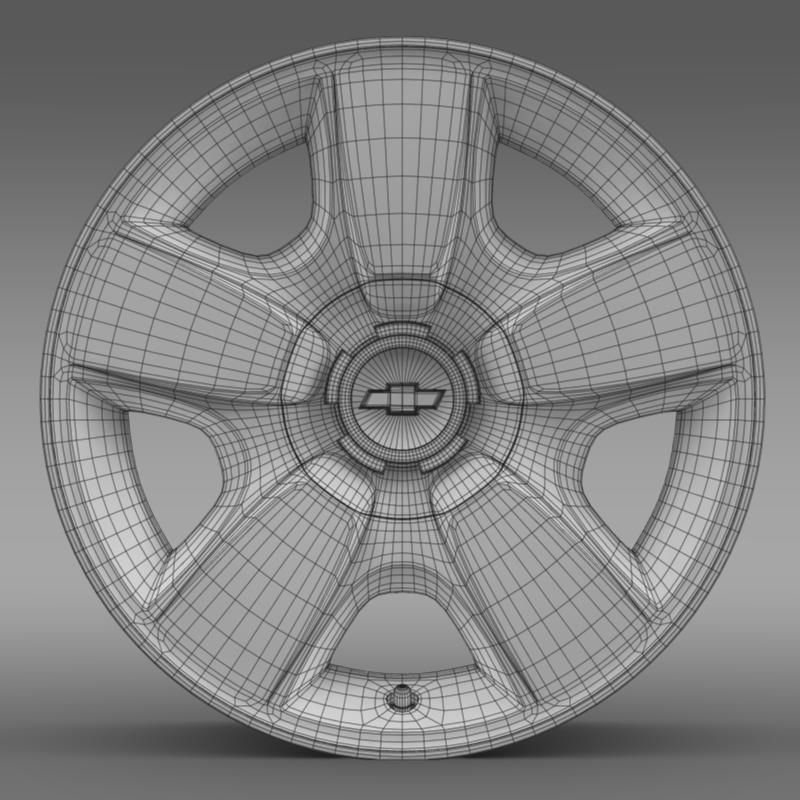 Chevrolet Suburban DE rim 3D model | CGTrader
