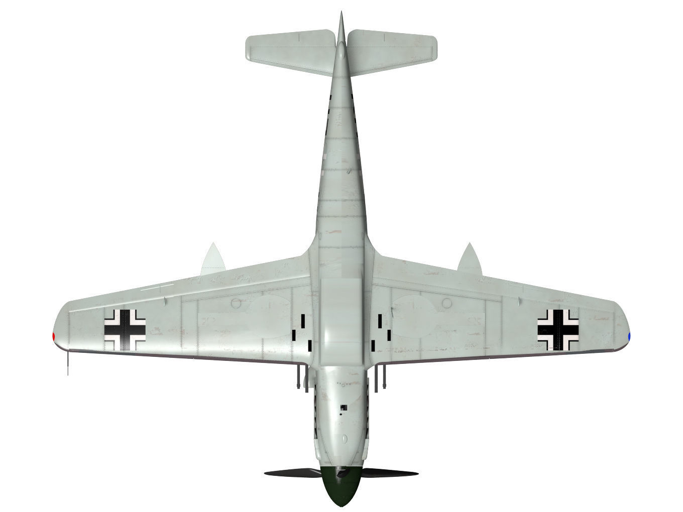 Messerschmitt Me 309 V4 3D model | CGTrader