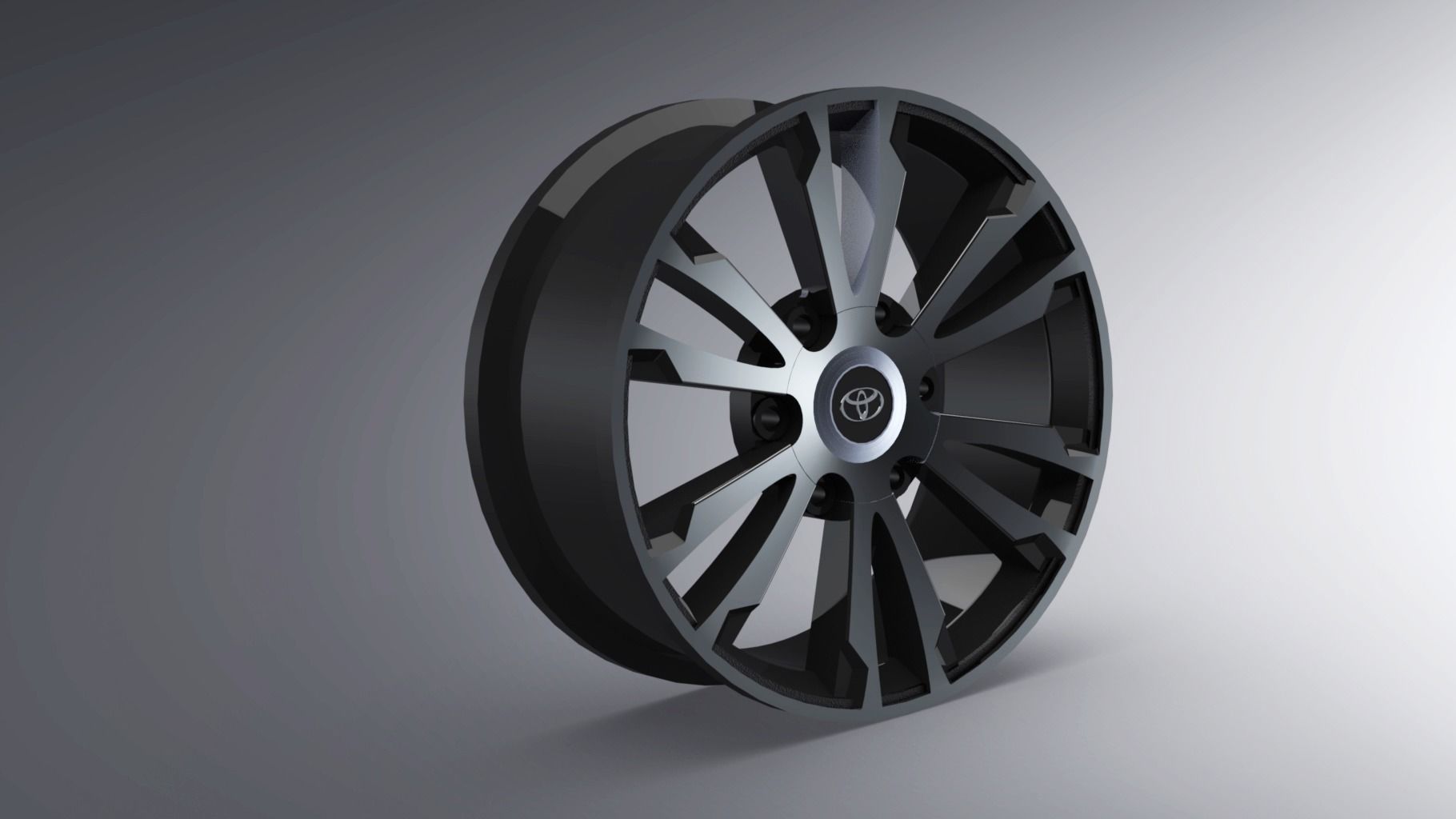Toyota Land Cruiser Prado Tire 3D model | CGTrader