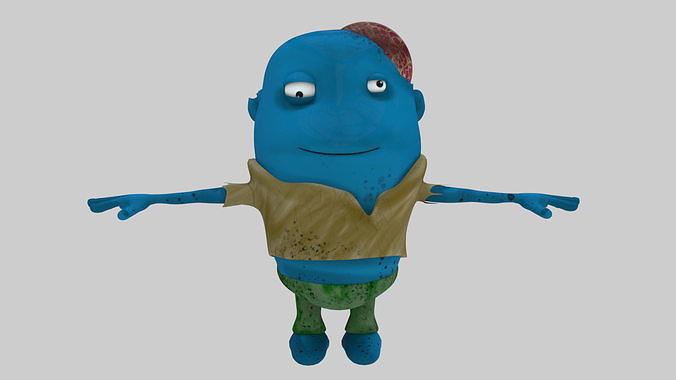 ZOMBIE CHARACTER 3D model | CGTrader