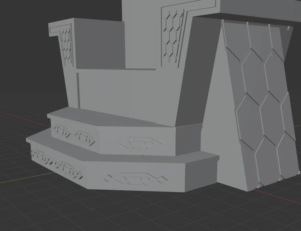 Throne of Thror 3D model 3D printable | CGTrader