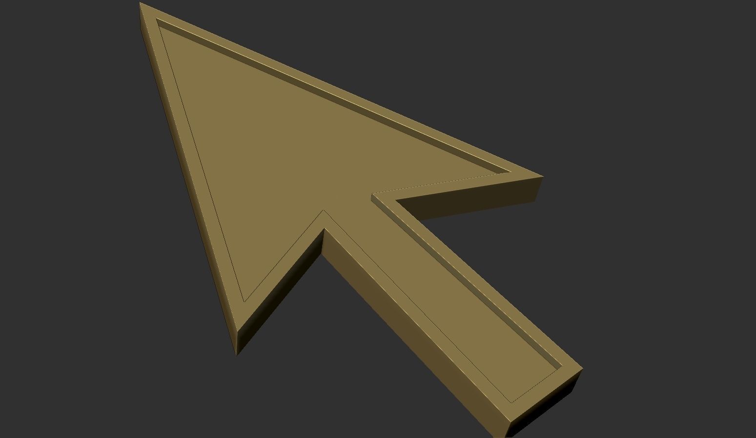 Cursor Icon 3D model | CGTrader