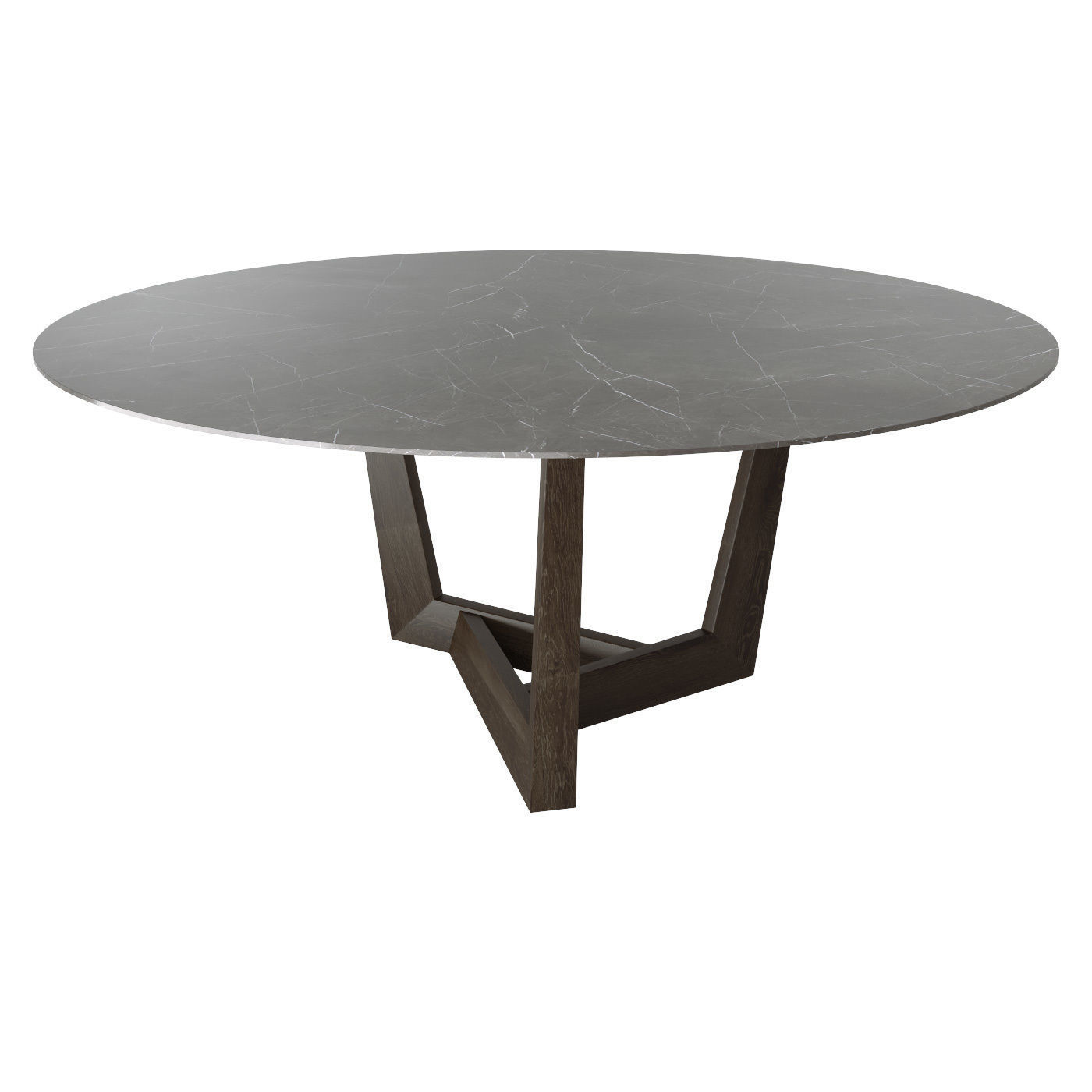 Bonaldo Art Wood Round Tables 3D model | CGTrader