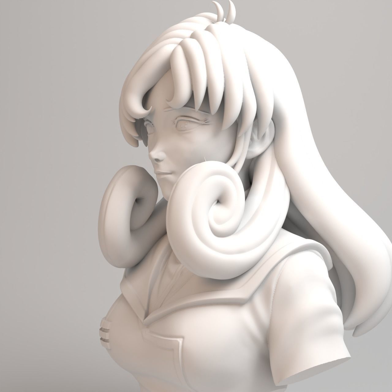 Anime Classics - Robotech - Lisa Hayes 3D model 3D printable | CGTrader