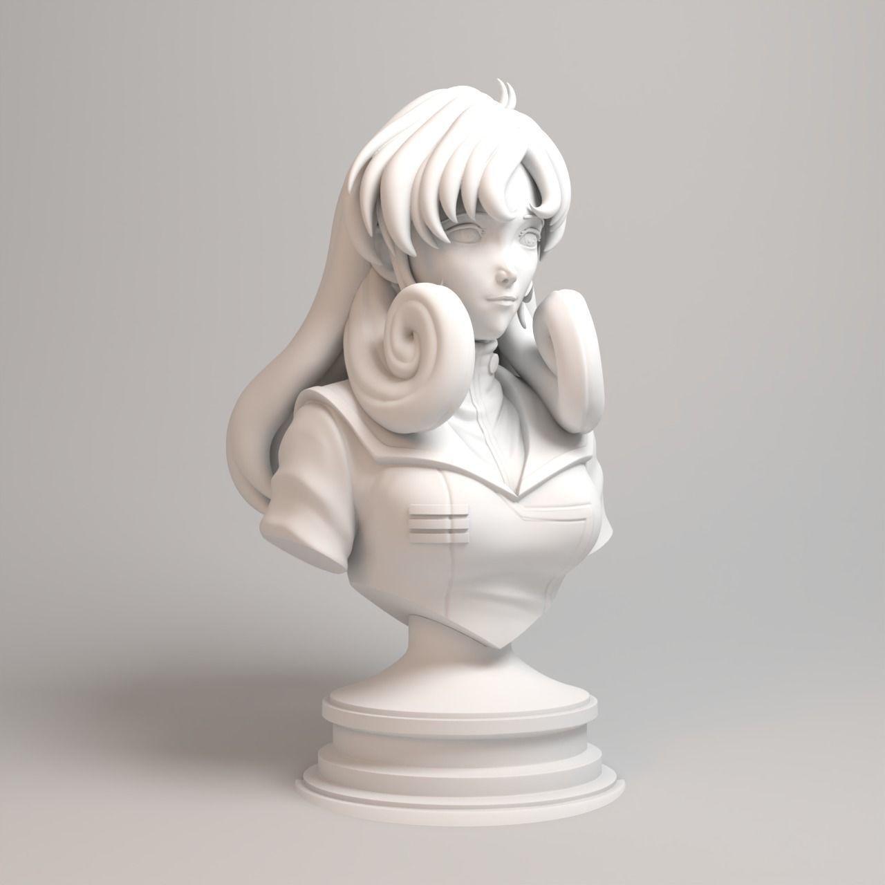 Anime Classics - Robotech - Lisa Hayes 3D model 3D printable | CGTrader